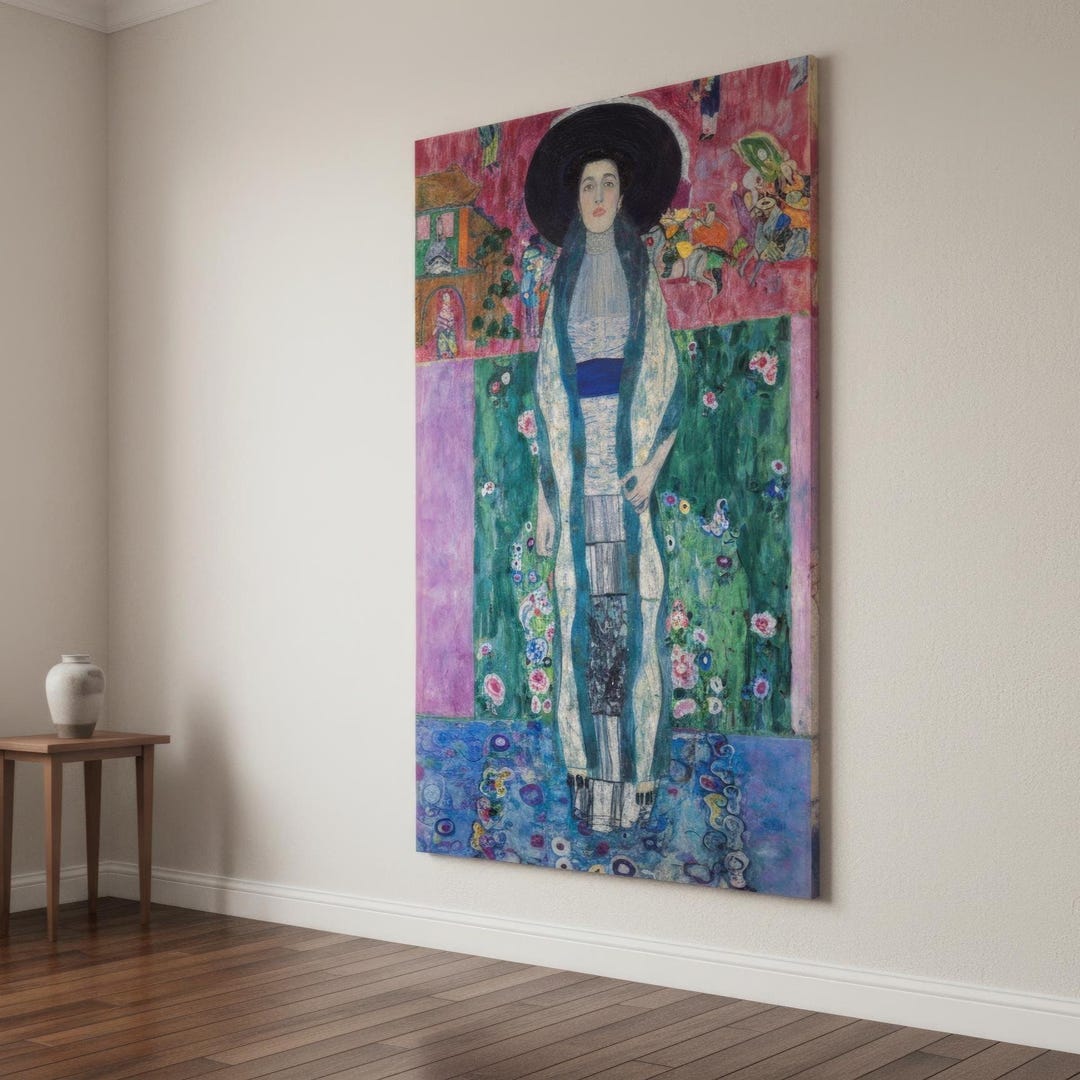 Gustav Klimt Portrait of Friederike Maria Beer Canvas Print – Art ...