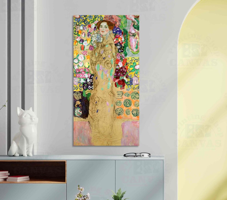Gustav Klimt Dame maria Munk 1917/18 Fine Art Poster in - Etsy