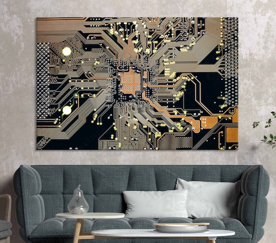 Circuit Board Wall Art