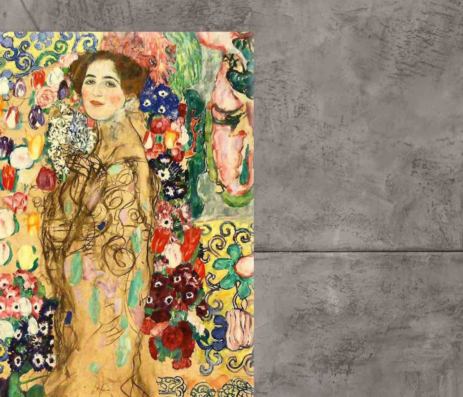 Gustav Klimt Dame Maria Munk 1917/18 Fine art poster in | Etsy