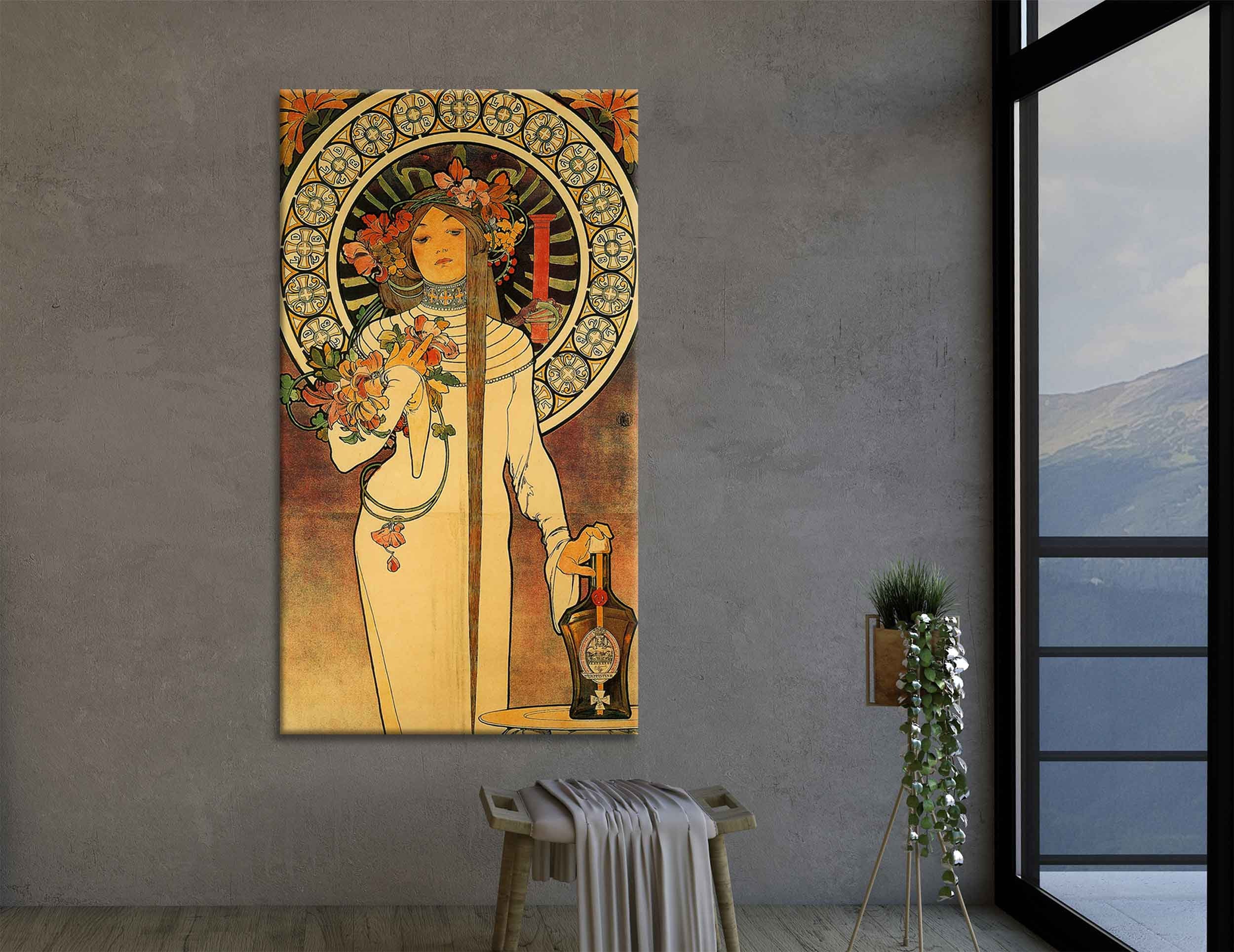 Art Nouveau Poster, the Trappistine by Mucha, Vintage Poster, Stunning ...