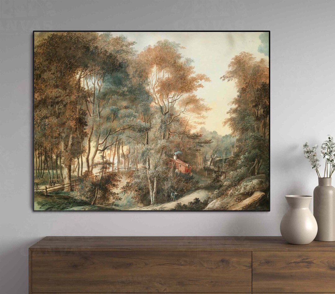 Print Artwork by Axel Fredrik Cederholm, Nature's Beauty in Watercolor ...