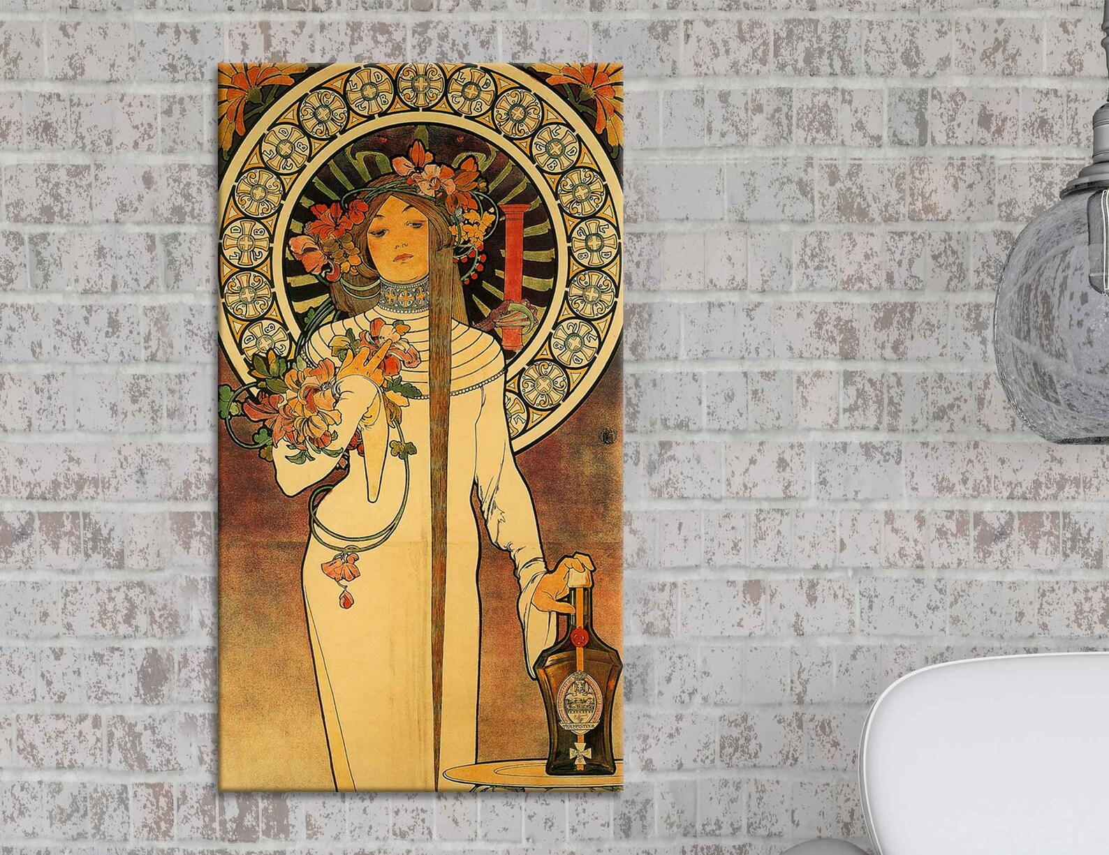 Art Nouveau Poster, the Trappistine by Mucha, Vintage Poster, Stunning ...