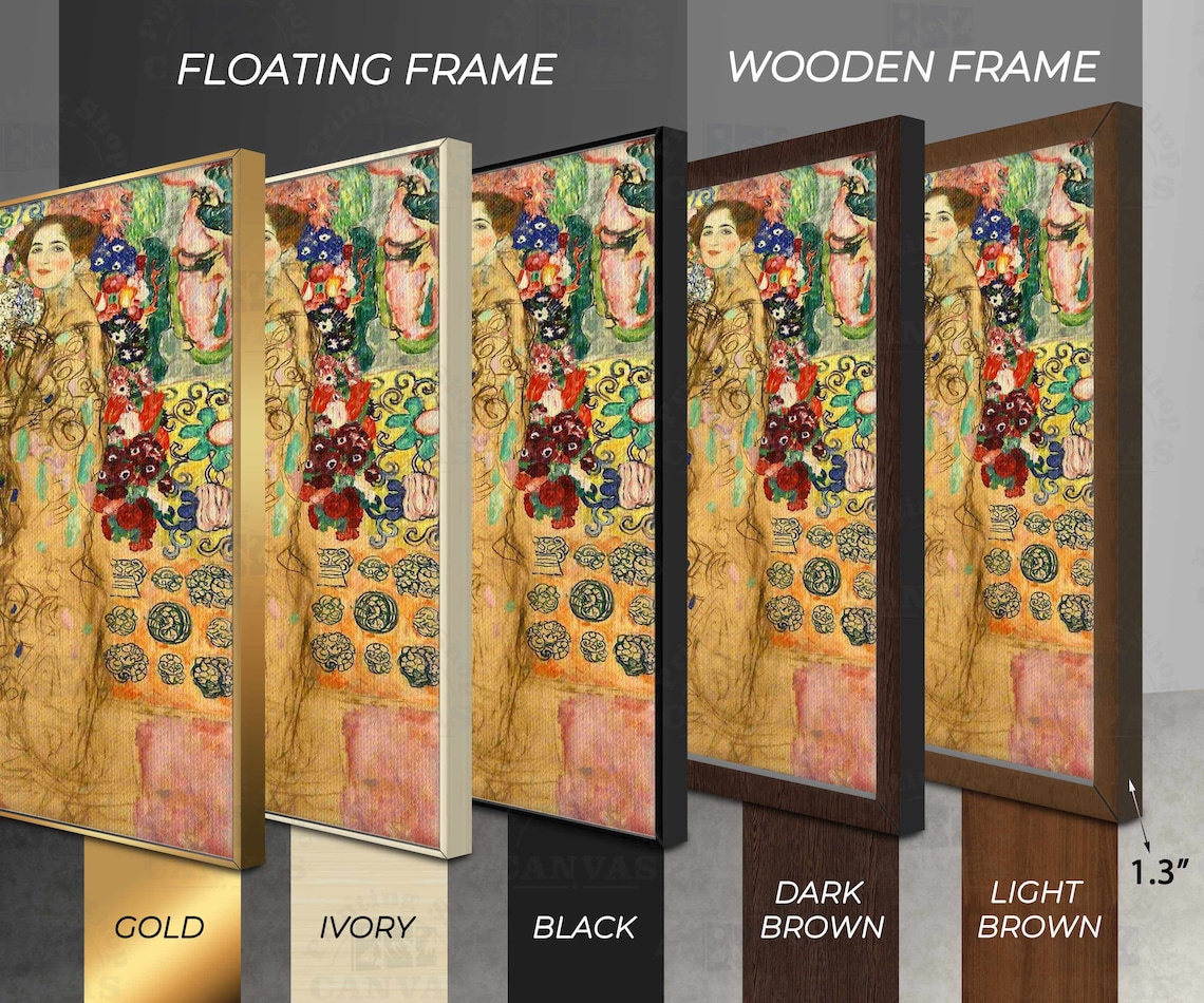 Gustav Klimt Dame maria Munk 1917/18 Fine Art Poster in | Etsy