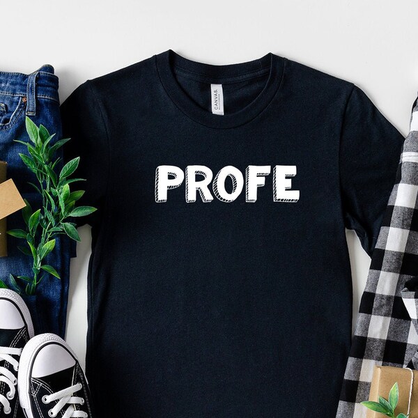 Spanish Profe Teacher Shirt - Etsy