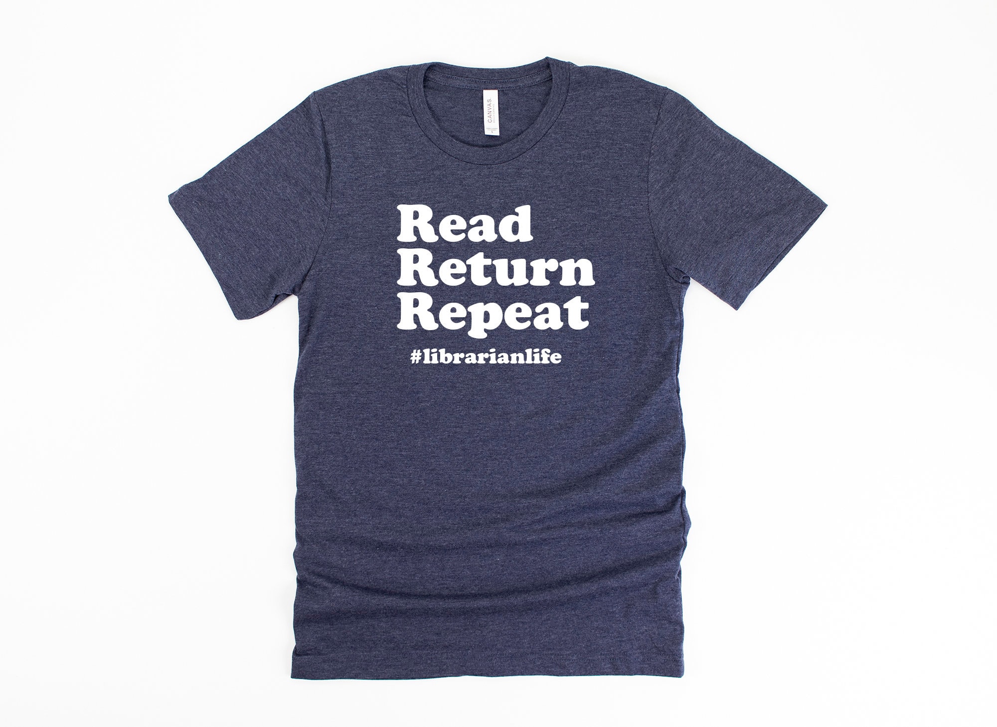 Read Return Repeat Shirt Funny Librarian Shirt Funny Librarian - Etsy