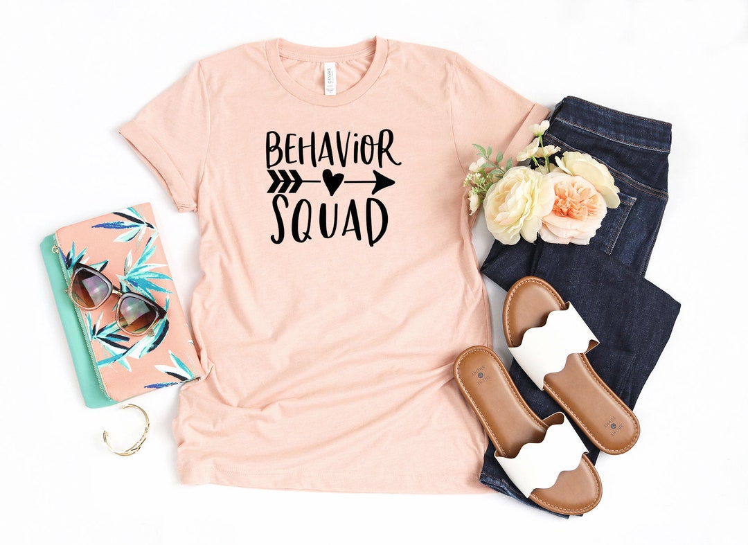 Behavior Squad Shirt Behavior Squad Tee Behavior Analyst Shirt - Etsy