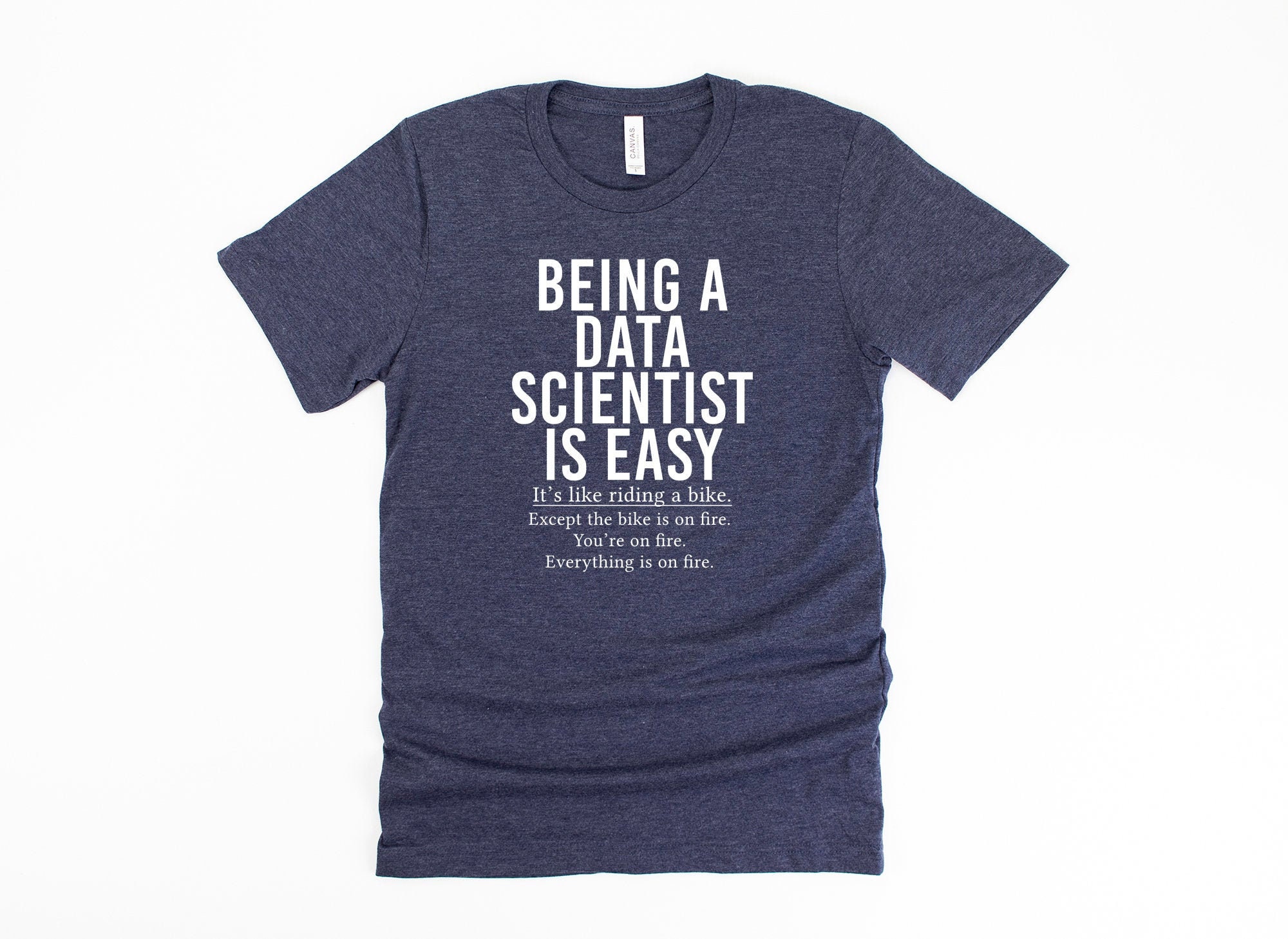 Being A Data Scientist is Easy Shirt Data Science Tee Data - Etsy