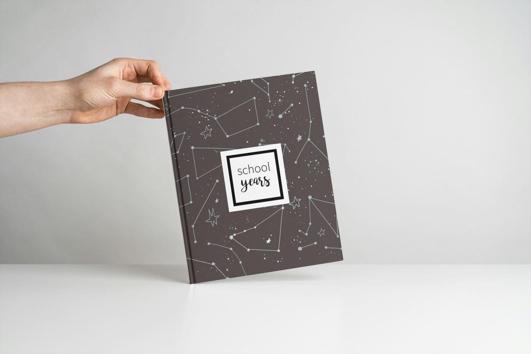 Constellations School Memory Book - Etsy