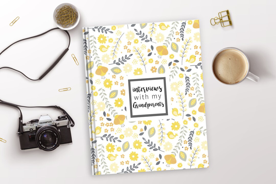 Grandparents Memory Book | Legacy Book, Grandparents Book, Interviews ...
