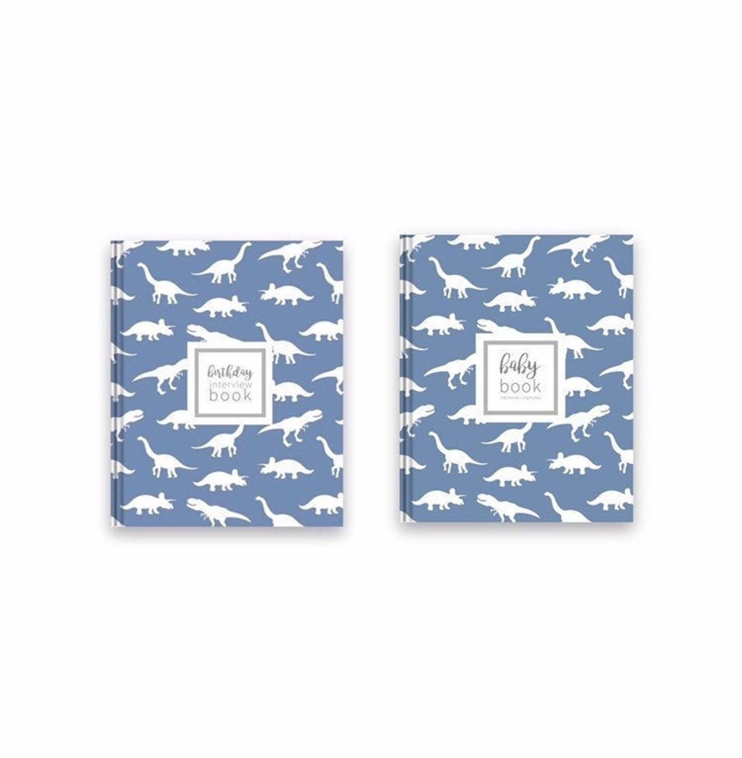 Baby Book + Birthday Interview Book Bundle | Baby Shower Gift ...