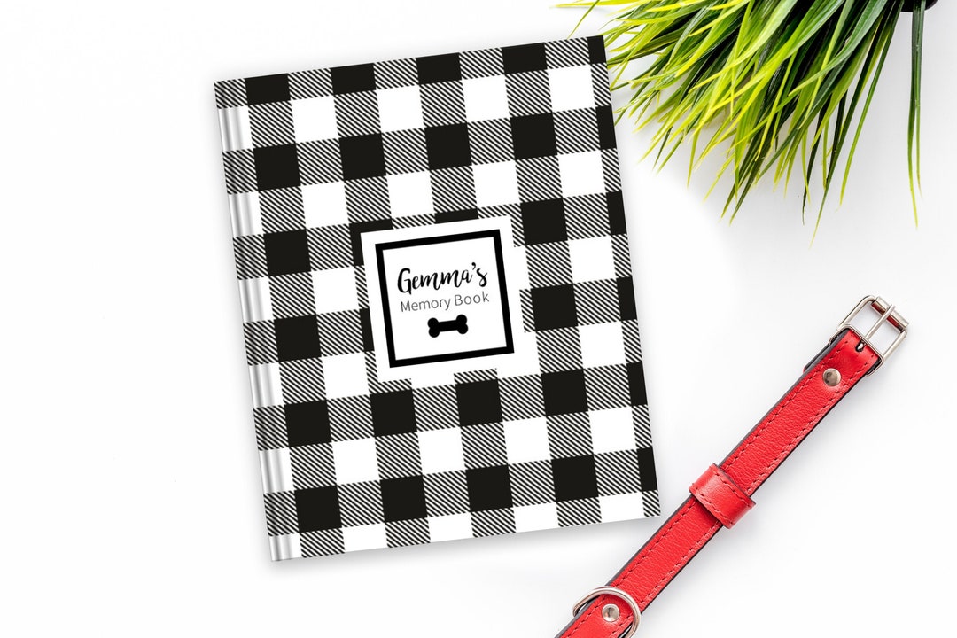 Pet Memory Book, Dog Memory Book, Cat Memory Book, Gift for New Pet ...