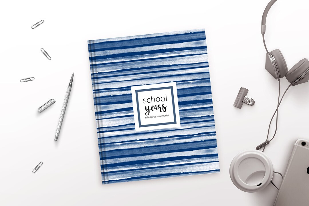 School Book, School Memory Book, Baby Books, School Album, Back to ...