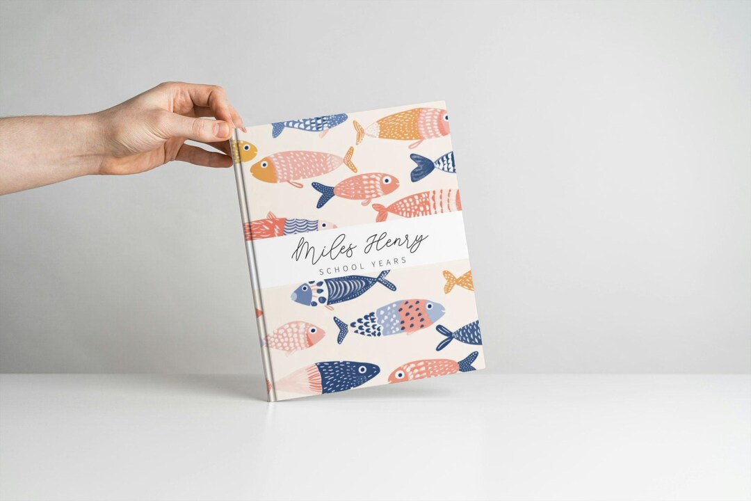 Fish School Memory Book - Etsy