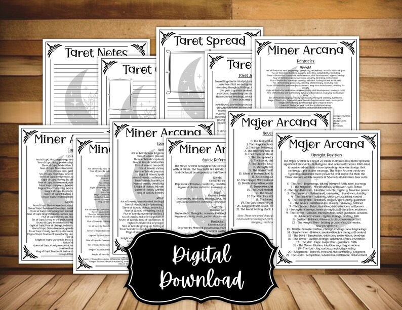 Tarot Guide: A Comprehensive Tarot Guide for Divination and Self ...