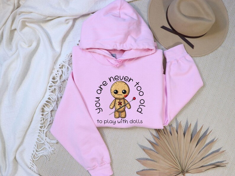 Funny Voodoo Doll Sweatshirt - Humorous Gothic Crewneck or Hoodie - Etsy