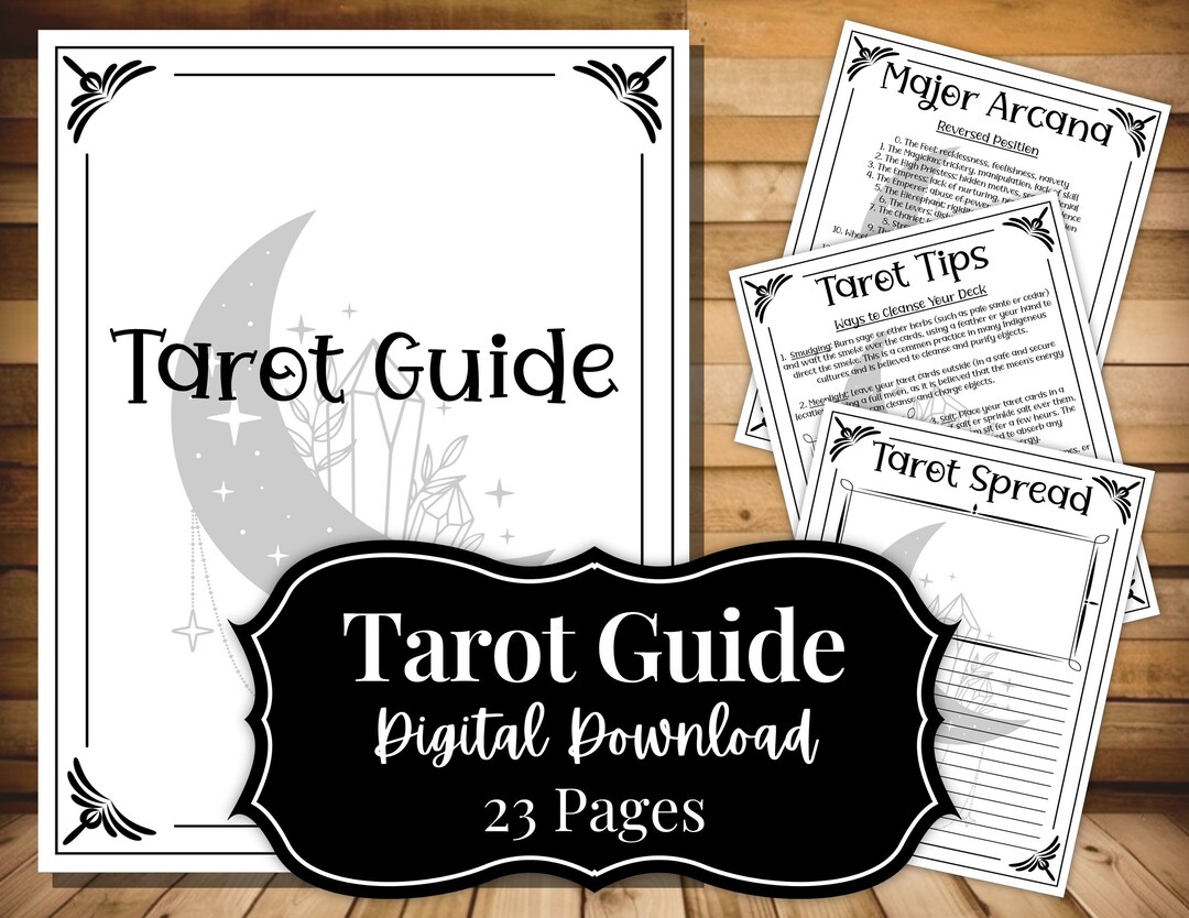 Tarot Guide: A Comprehensive Tarot Guide for Divination and Self ...