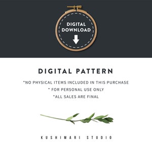 Zen Landscape Hand Embroidery PDF PATTERN, Meditative Hills and Tree ...