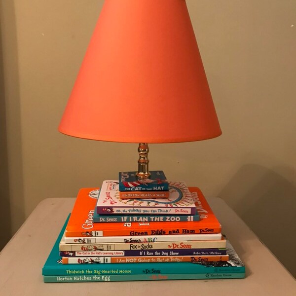 Book Lamp - Etsy