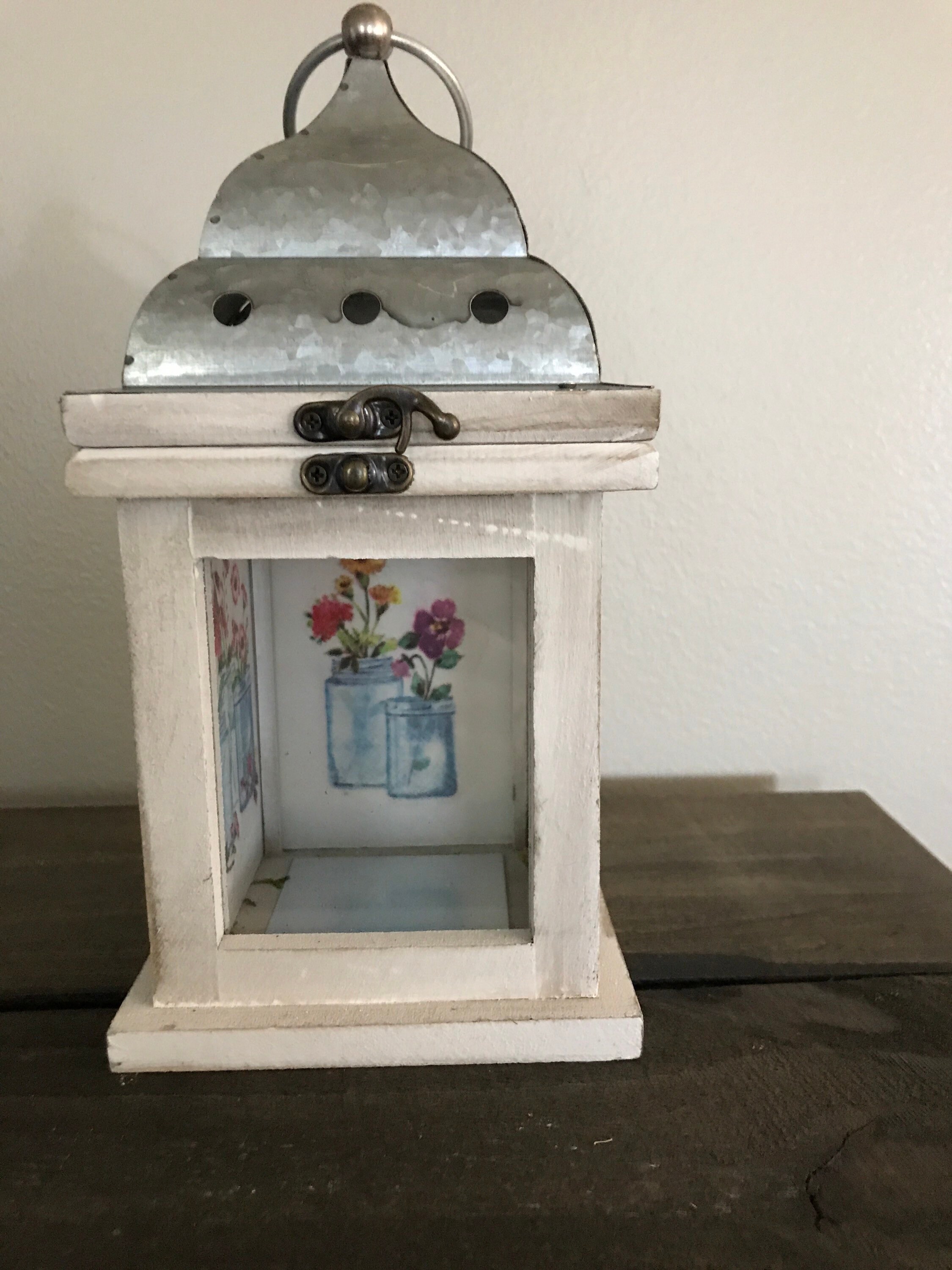 Floral Lantern - Etsy