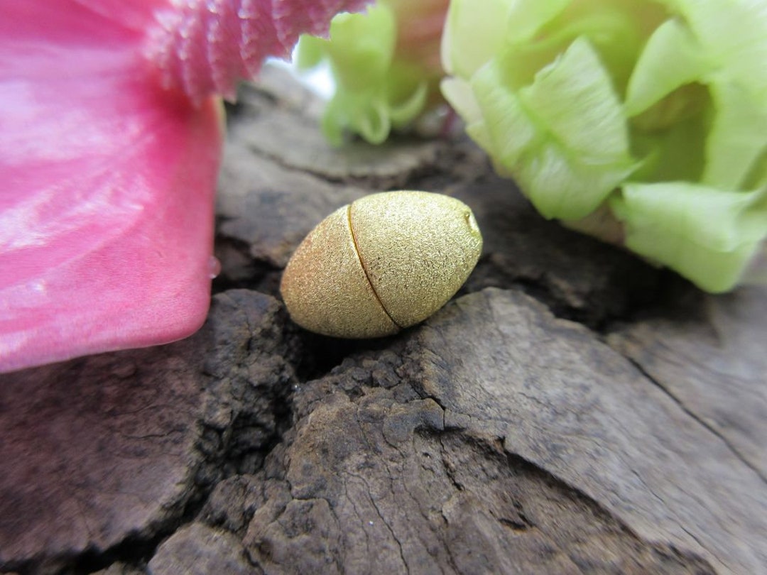 Long Olive cierra 925 verg plateadas. mate 12 x 8 mm Modelo 47 - Etsy ...