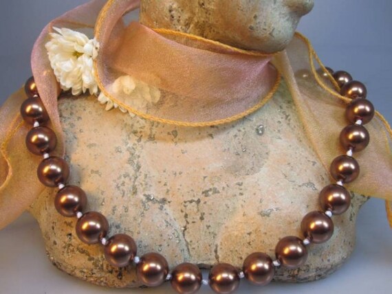 Finished Shell Chain 12 Mm Individually Knotted Mod. 34 - Etsy Australia