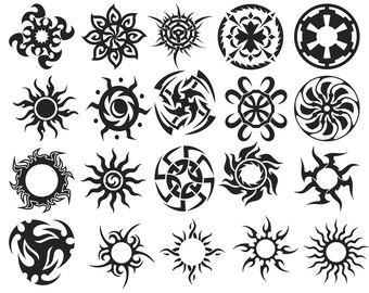 Tribal sun | Etsy