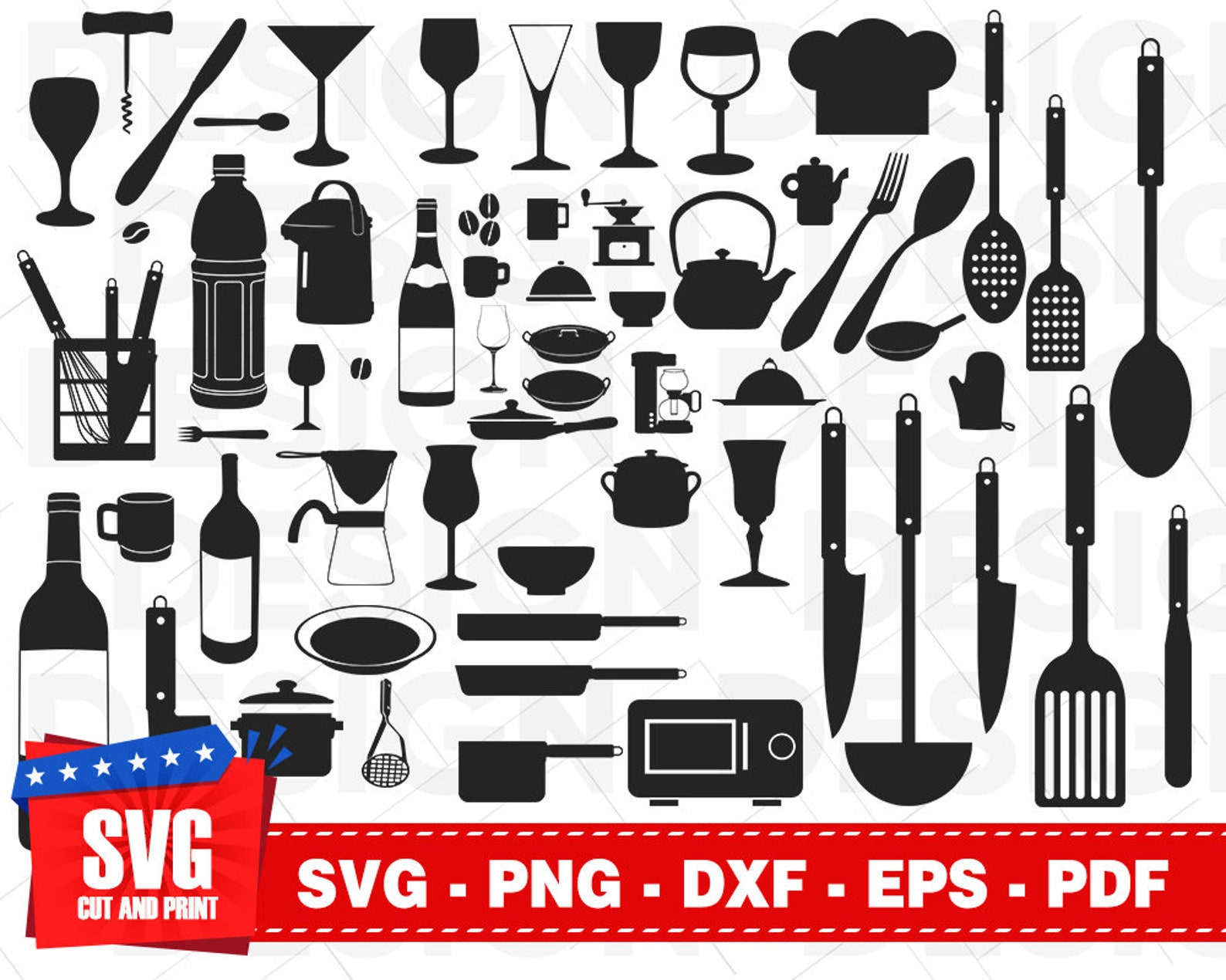 60 Cooking Svg Kitchen Svg Chef Svg Cook Svg Rolling Pin - Etsy Canada