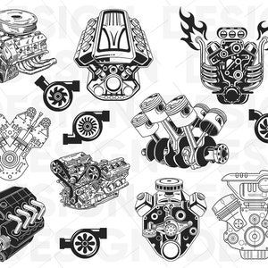 13 Engine Svg Motor Svg Car Svg Fire Engine Svg Machine - Etsy