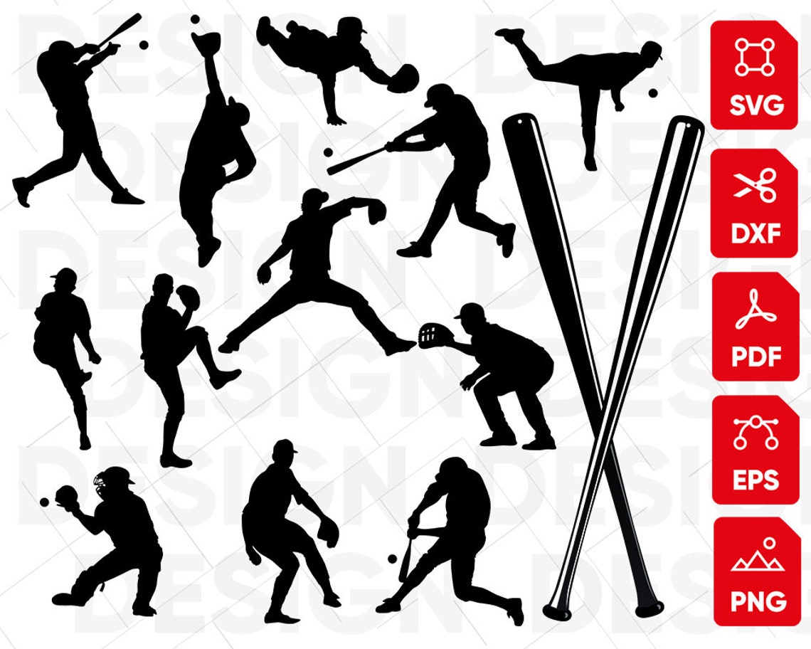 13 Baseball Svg Baseball Monogram Softball Svg Baseball Bat - Etsy