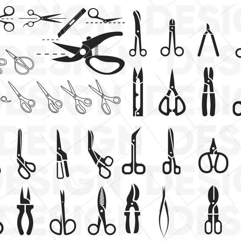 Scissors Svg - Etsy