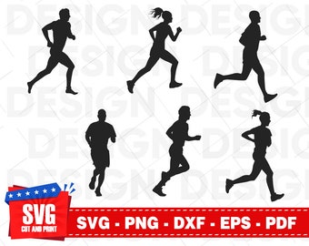 30 Running SVG Bundle Runner Svg, Motivational, Sport Svg, Fitness Svg ...