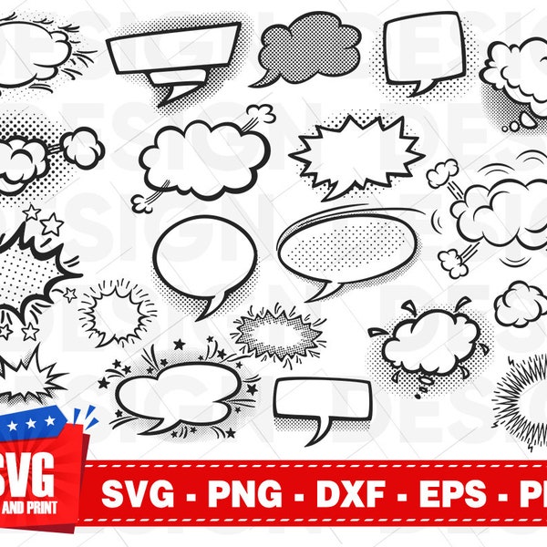 Speech Bubbles - Etsy