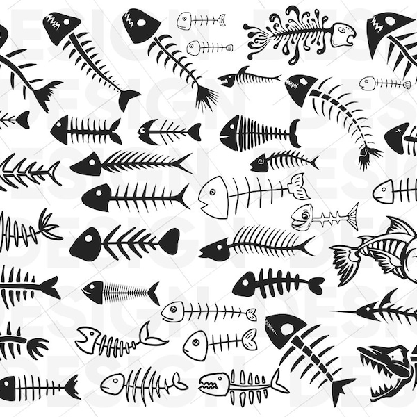 Fish Svg - Etsy