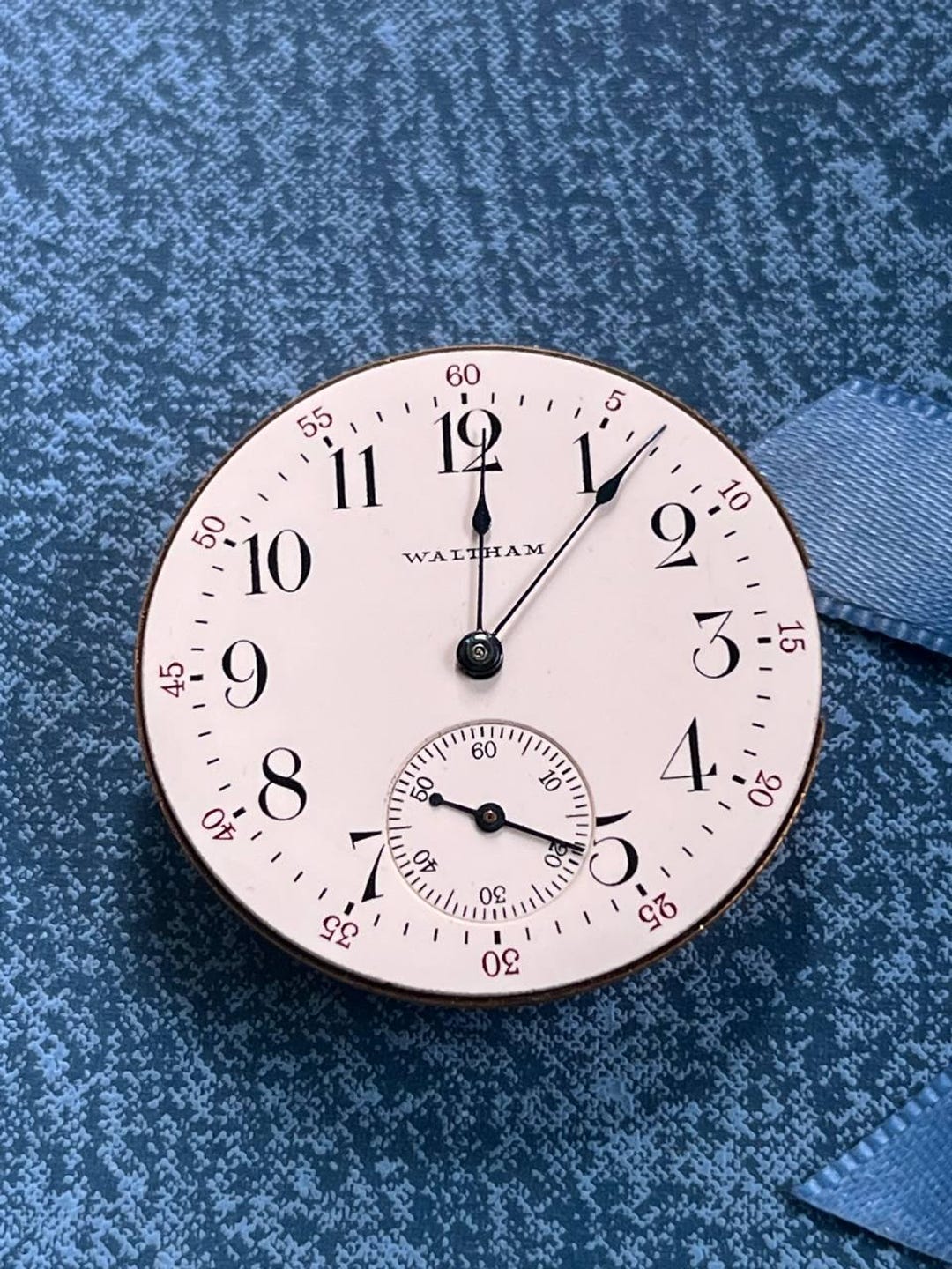 Waltham Pocket Watch Movement 6s - Etsy