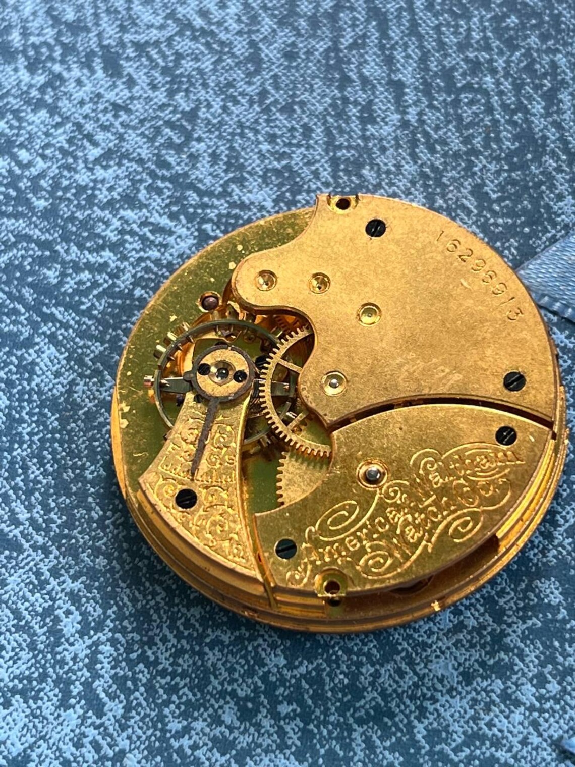 Waltham Pocket Watch Movement 6s - Etsy