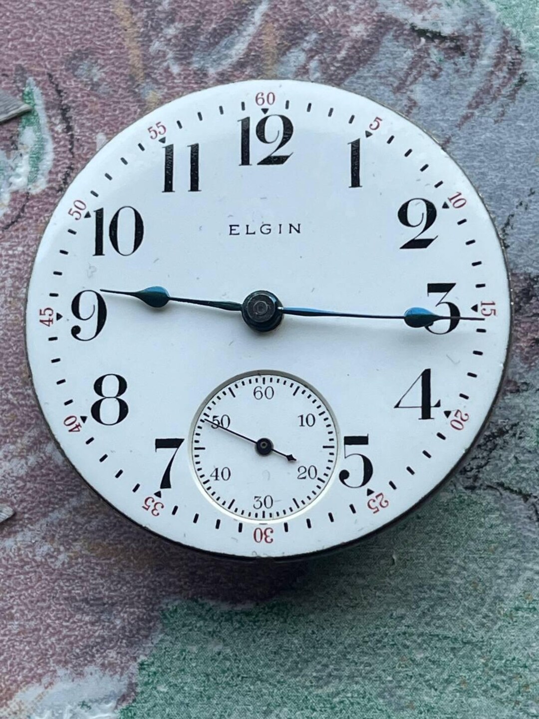 Elgin Pocket Watch Movement 18s - Etsy