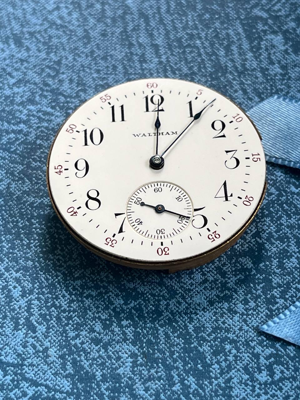 Waltham Pocket Watch Movement 6s - Etsy