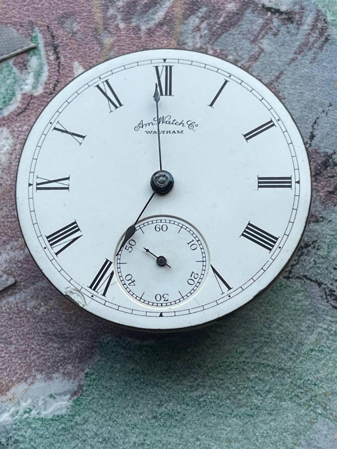 Waltham Pocket Watch Movement 18s - Etsy