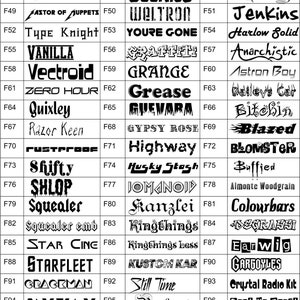 Personalised Name Plate Concave Corners Nameplate PRINTED 7x1.7cm Self ...