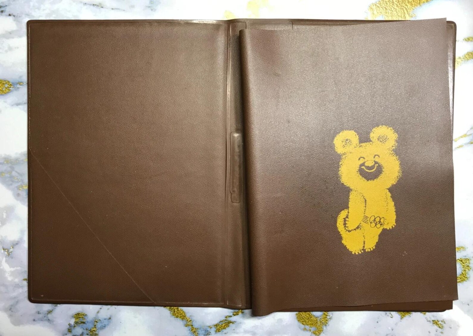 Soviet Notebook Holder Cover Writing Book Protector Olympic Games ...