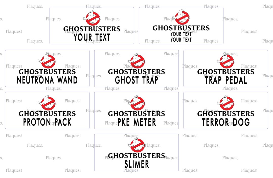 Ghostbusters, Ghostbusters 2, Ghostbusters Afterlife, Custom Display ...