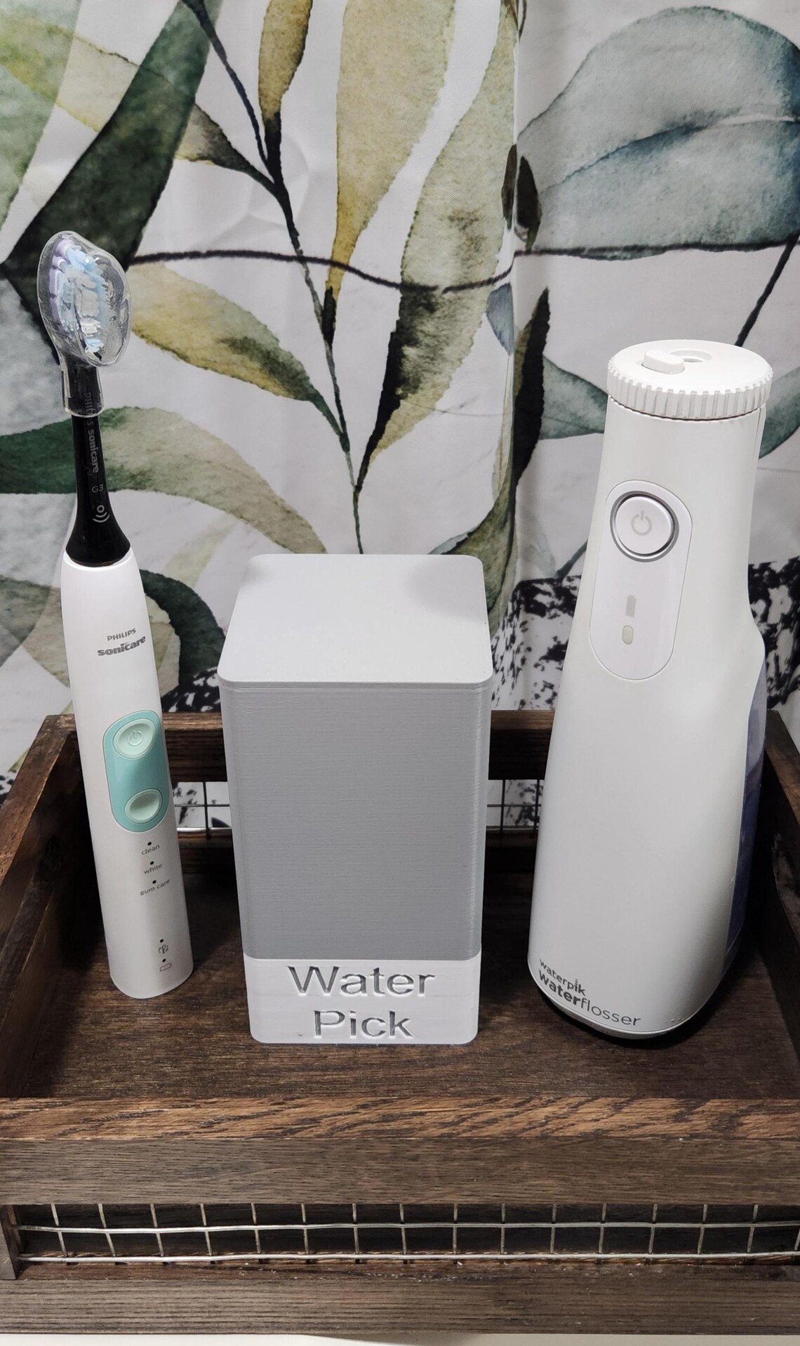 3d-printed Waterpik Tip Holder – Organized Storage for Water Flosser ...