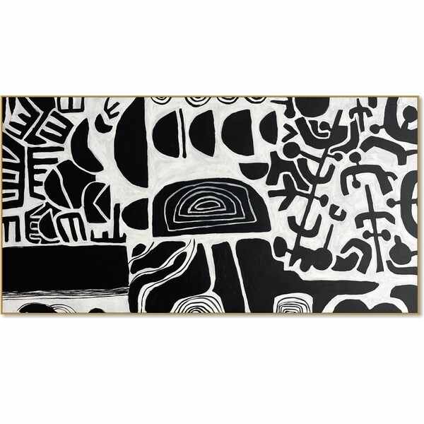 Monochrome Wall Art - Etsy UK