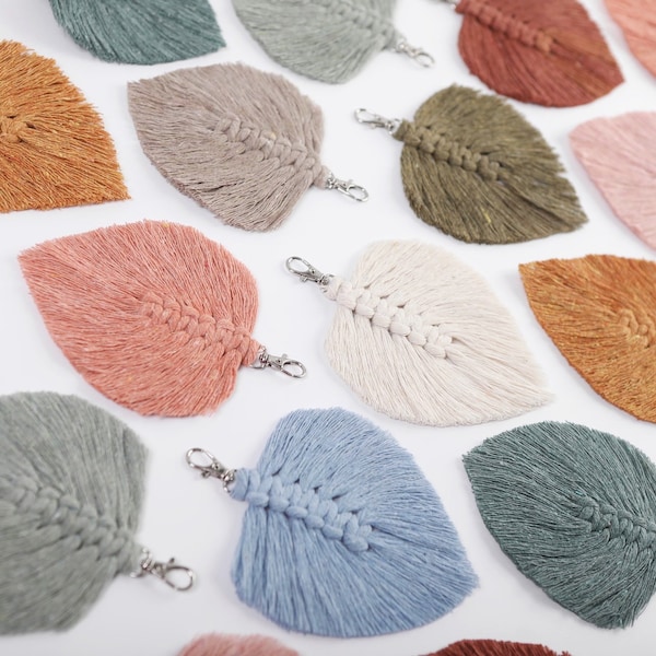 Macrame Keychain Pattern - Etsy