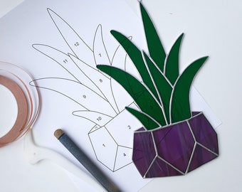 Stained Glass Pattern | Etsy