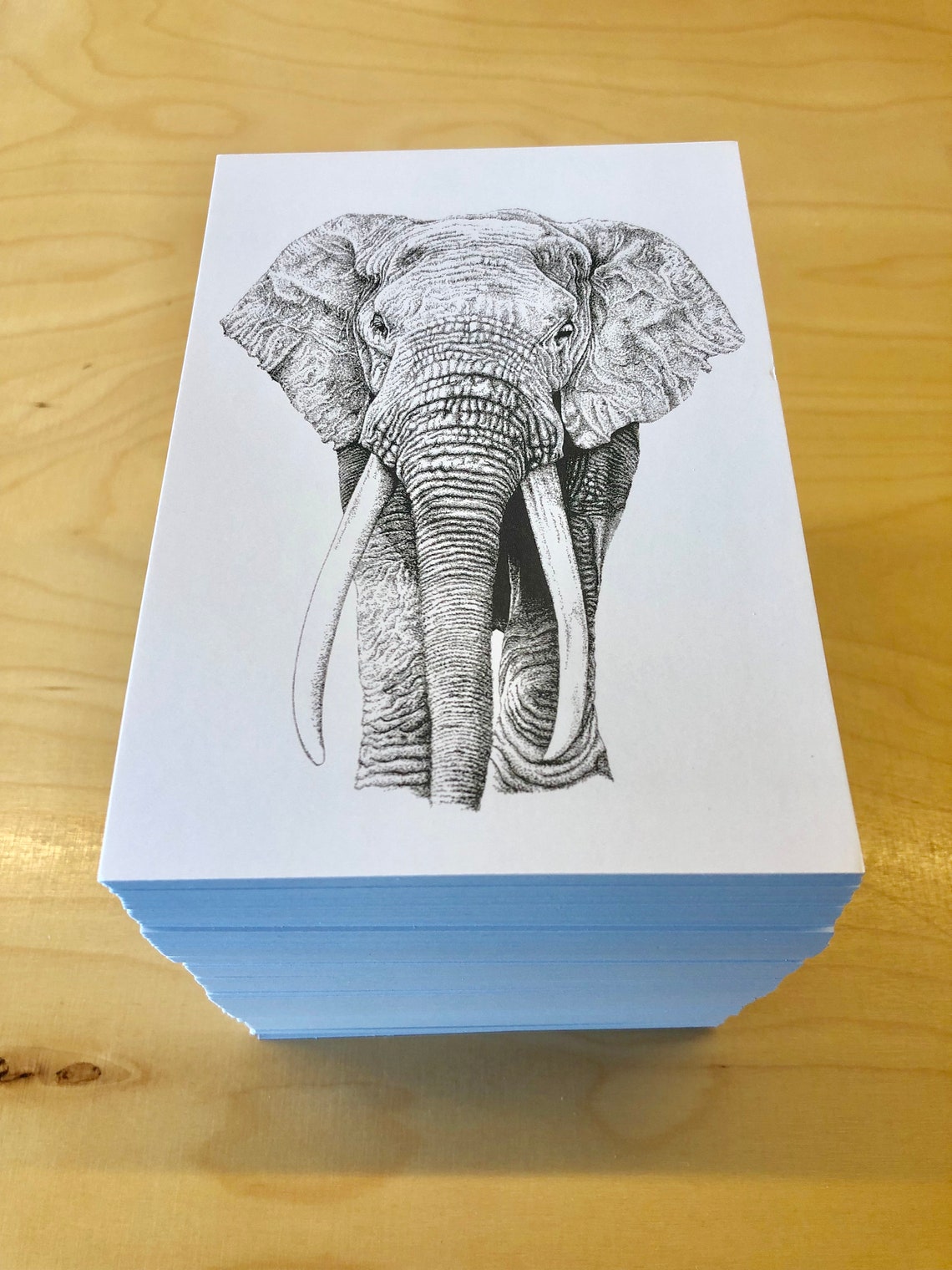 Elephant Postcard Pack - Etsy