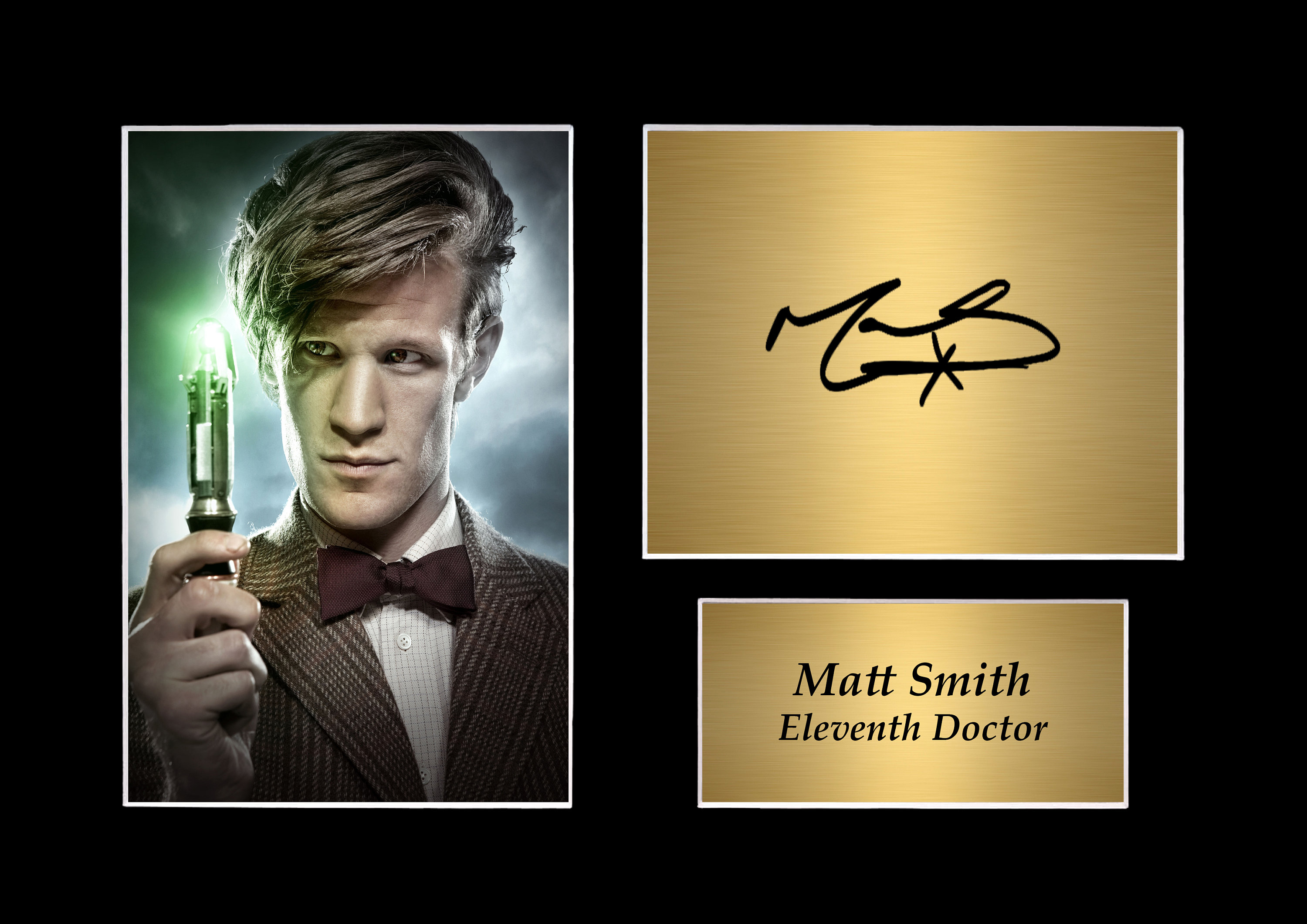 Signed Matt Smith Mount Autograph Print A4 - Etsy UK