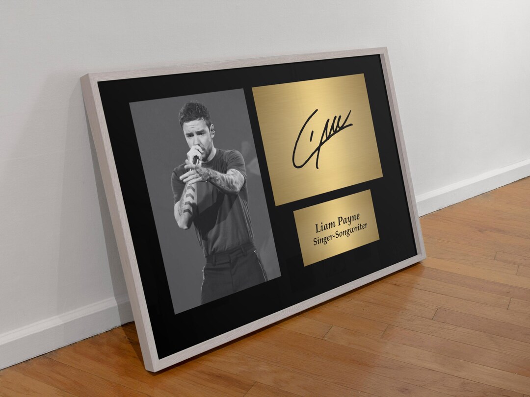 Liam Payne Signed A4 Digital Download - Etsy