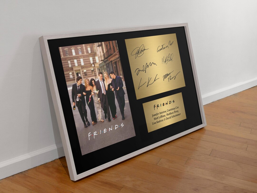 Friends Cast Signed A4 Digital Download - Etsy